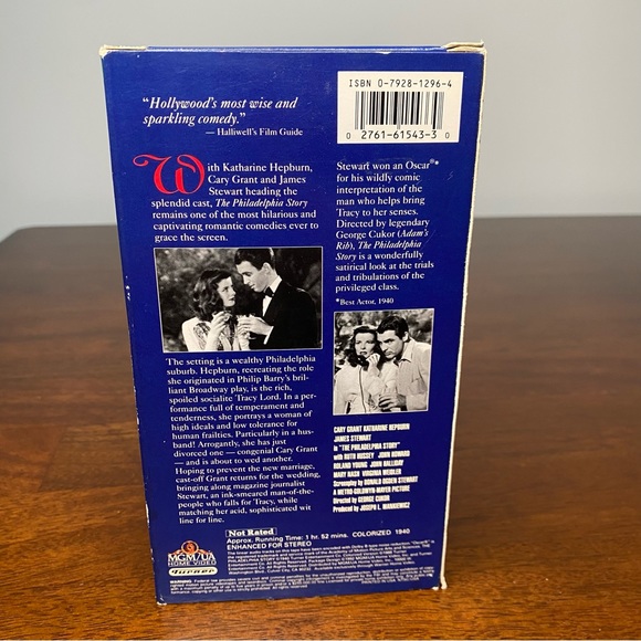 Media | The Philadelphia Story Vhs 194 Very Good | Poshmark